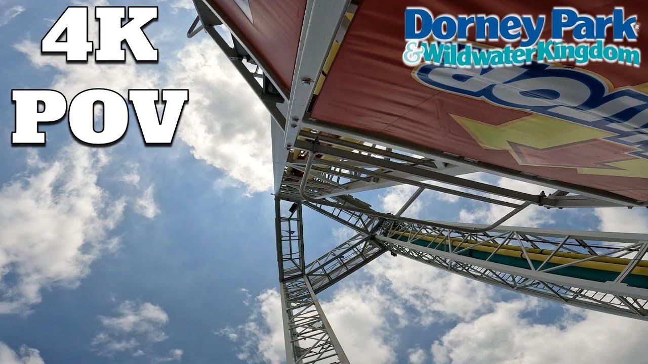 Dominator (Red) On Ride POV [4K] | Dorney Park 2022 - YouTube