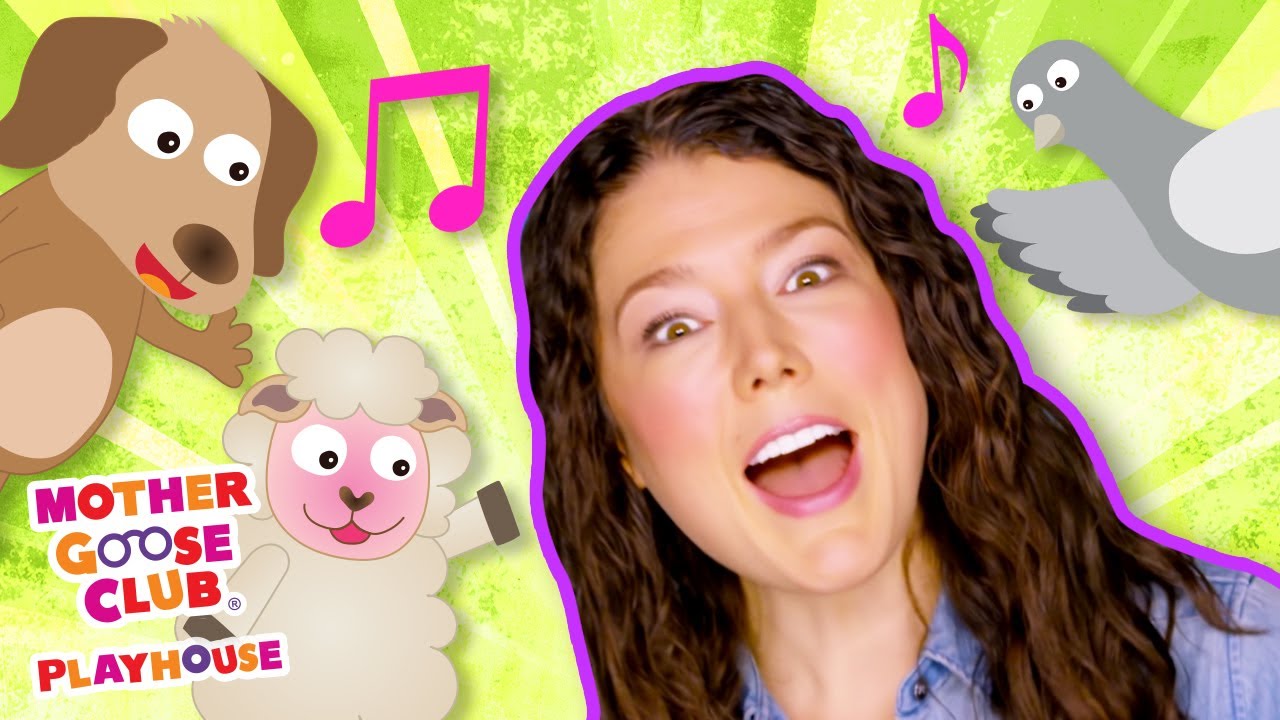 Animal Sounds Song + More | Mother Goose Club Playhouse Songs & Nursery ...