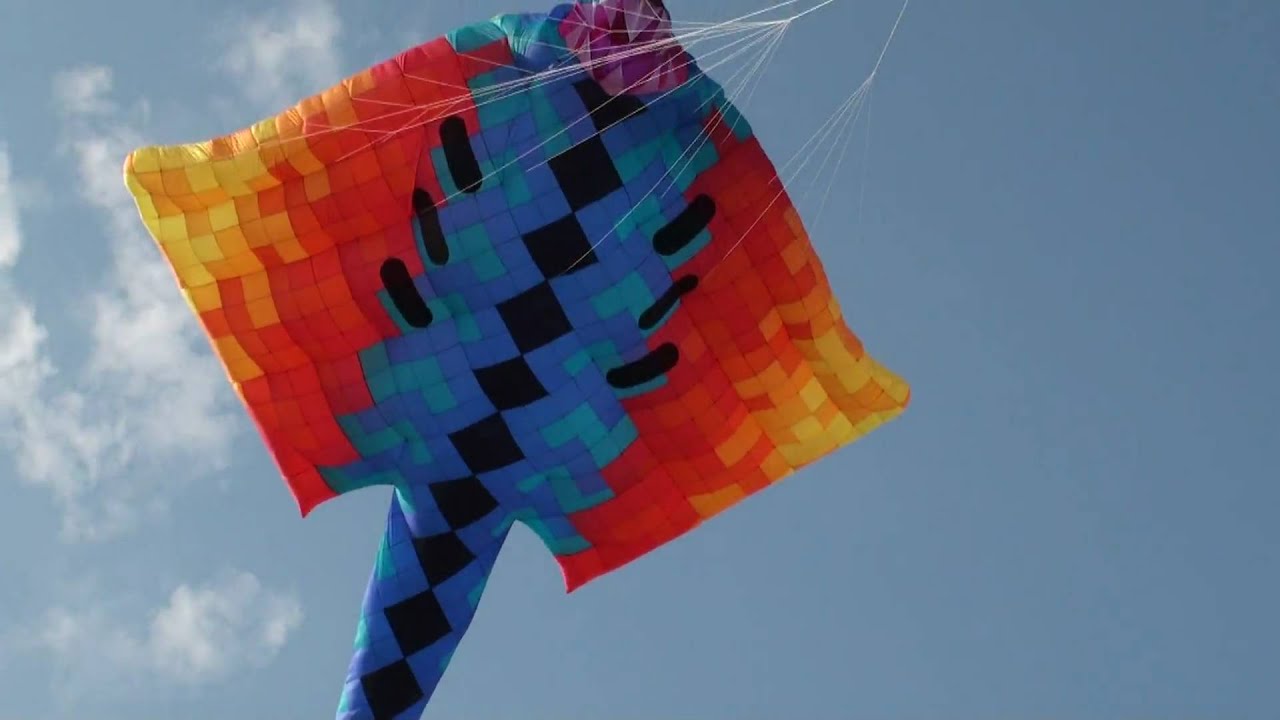 Giant Manta Ray Kite from Yves Laforest and Gift of Wings - YouTube