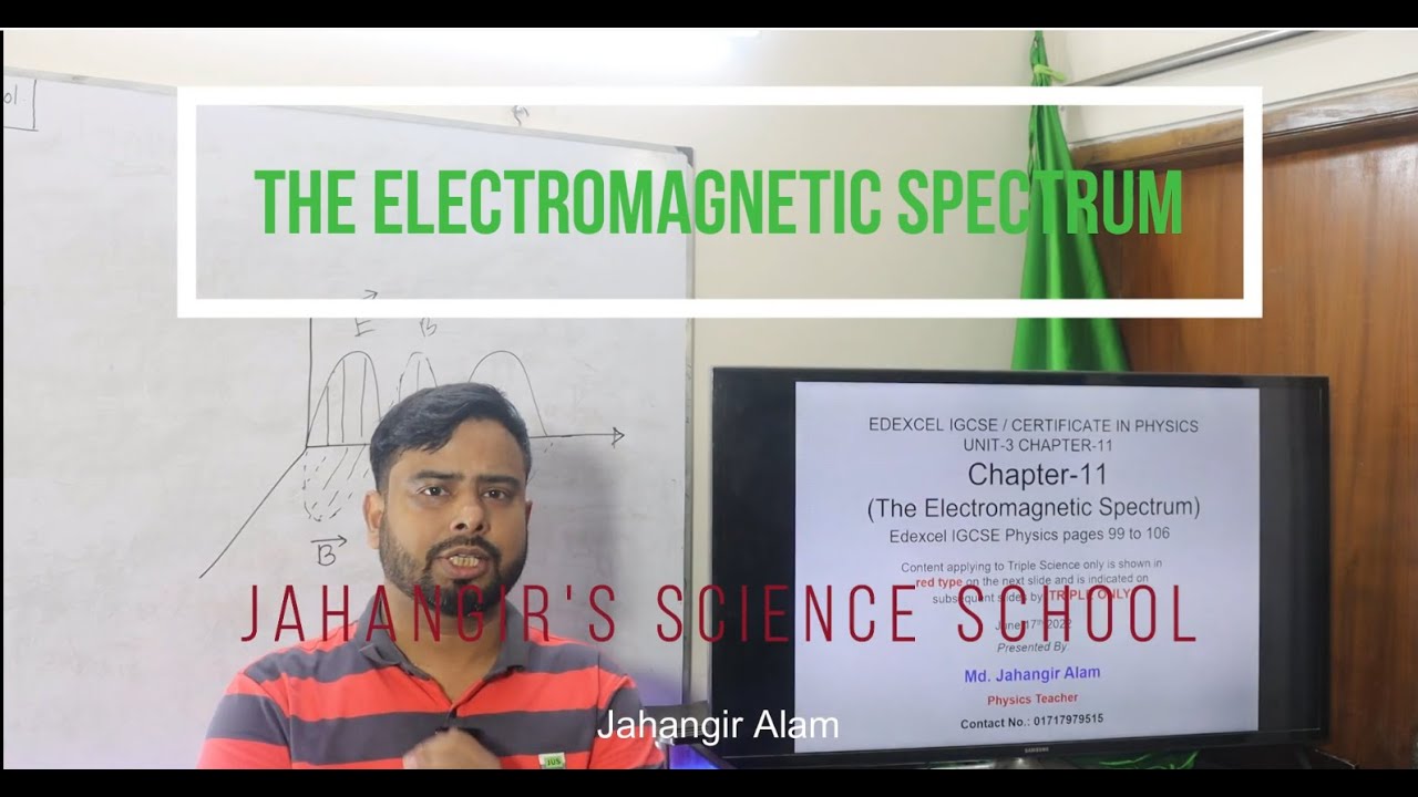 IGCSE O Level || Physics || The Electromagnetic Spectrum || Jahangir's ...