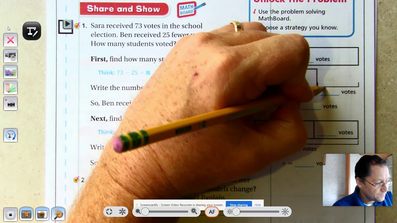 3rd grade GO Math-Lesson 1.12 Problem Solving-Model Addition and ...