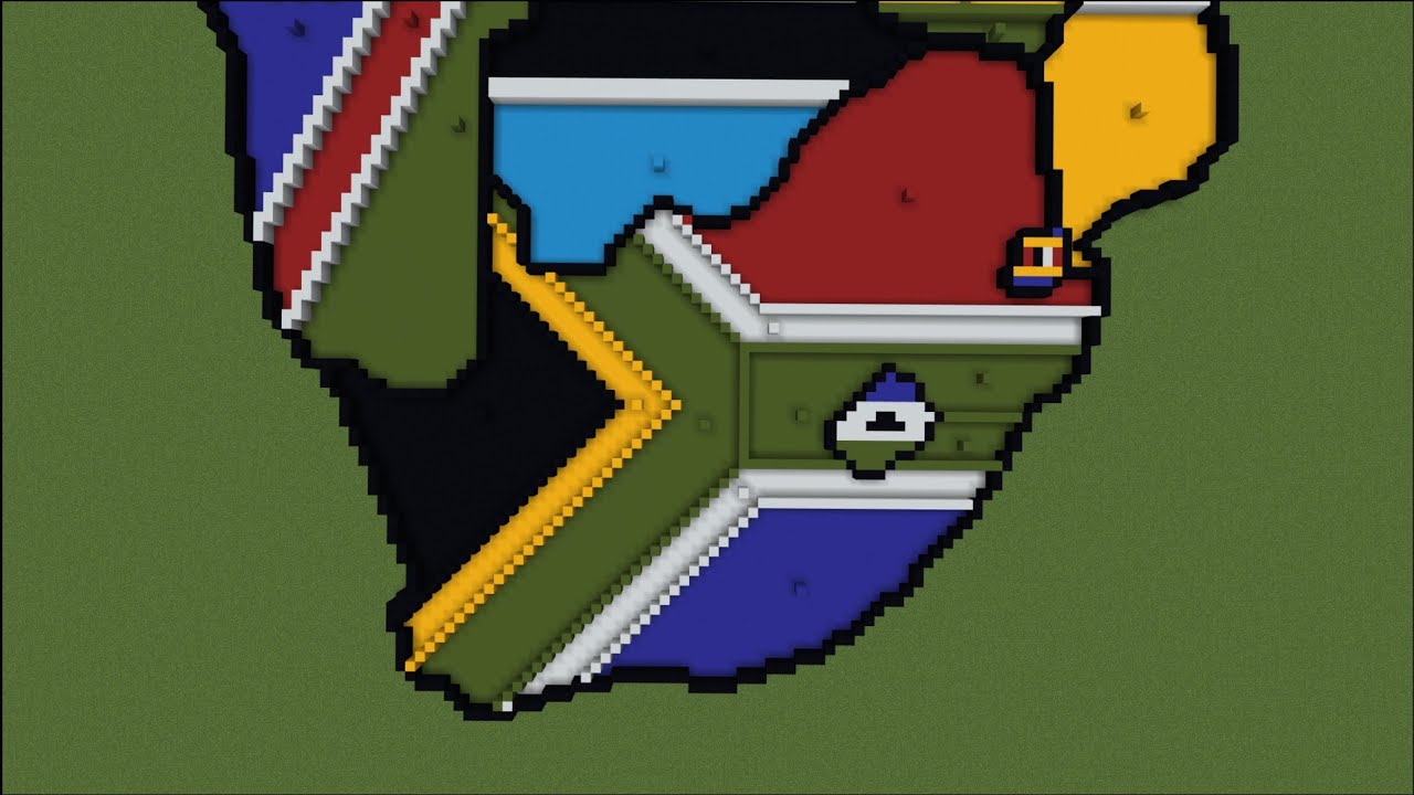 How To Build A Small Scale World Map pt.35 Southern Africa - YouTube