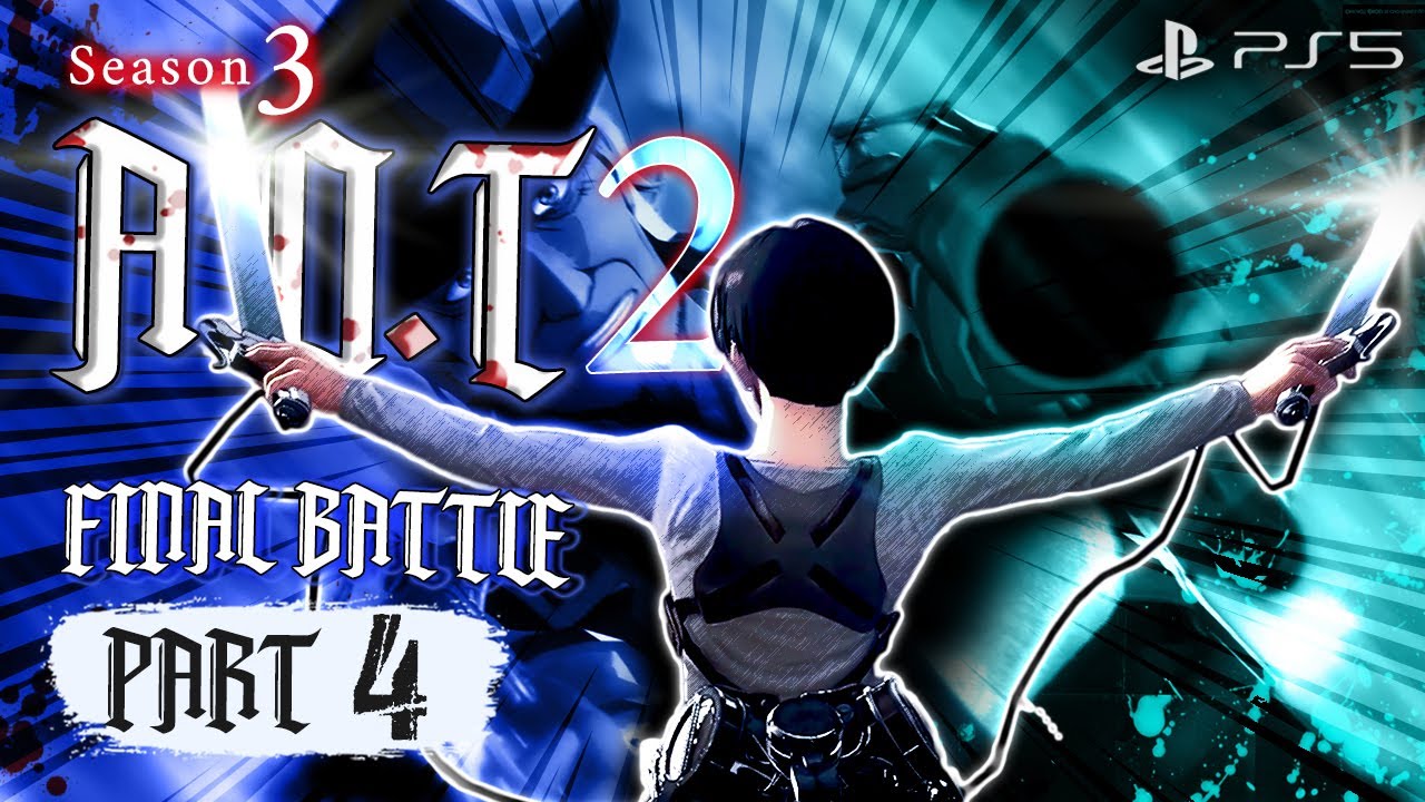LEVI VS KENNY! | AOT 2 Final Battle Season 3 Part 4 Nightmare Mode ...