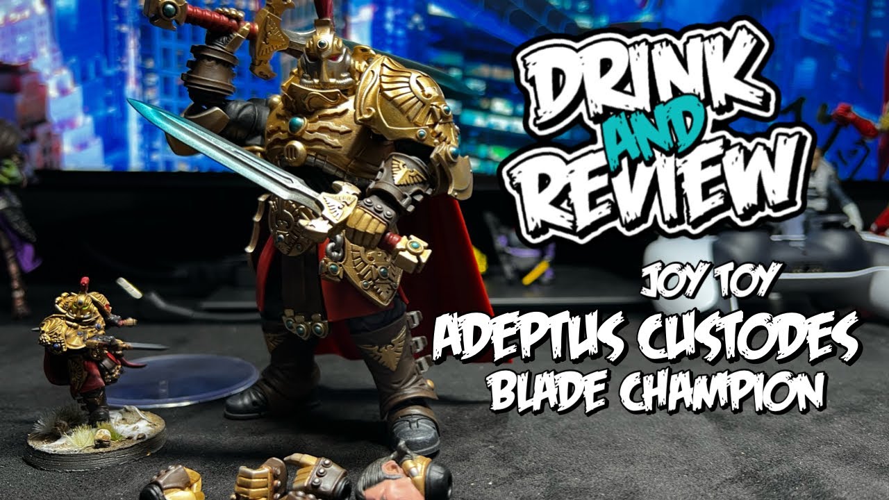 Joy Toy Warhammer 40K Adeptus Custodes Blade Champion | Drink and ...