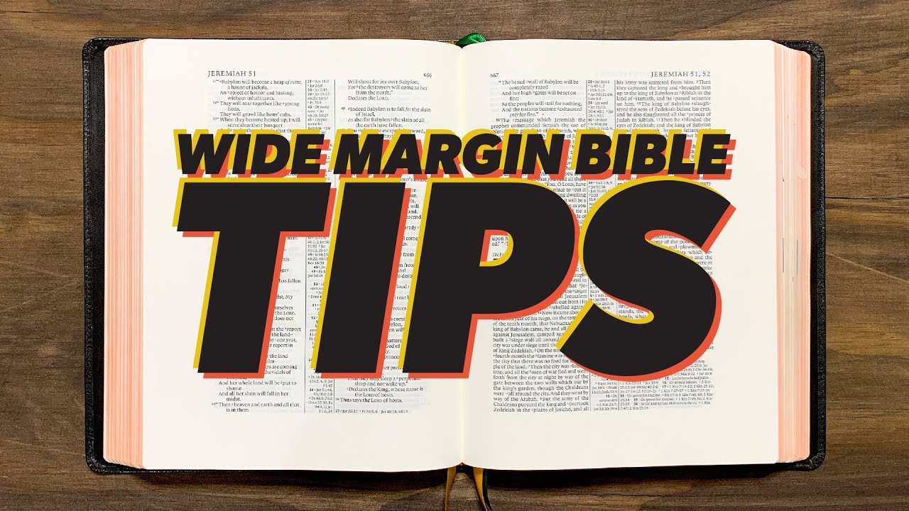 Wide Margin Bible - Getting Started - YouTube