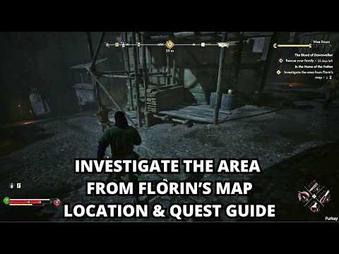 Investigate The Area From Florin's Map Quest Guide - The Blood Of Dawnwalker