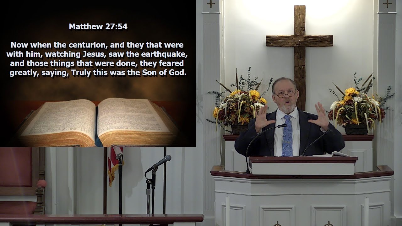 Book of Matthew study - Part 40: "Strange Events At The Cross" - YouTube