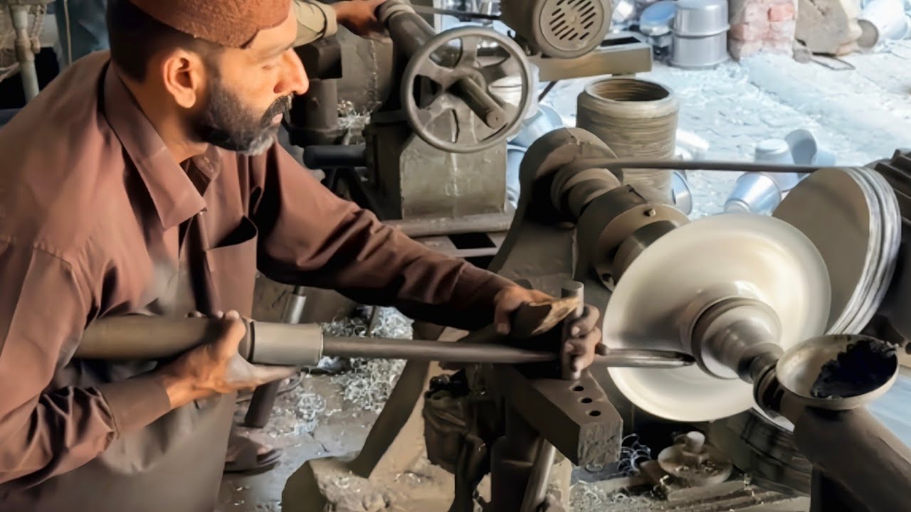 Crafting an Aluminum Jug: From Raw Material to Masterpiece #MetalCraft ...