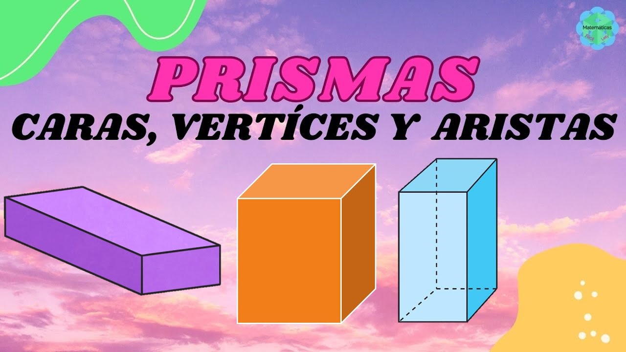 PRISMAS , Caras, Vertices, Aristas (Cuerpos geometricos) 😍 - YouTube