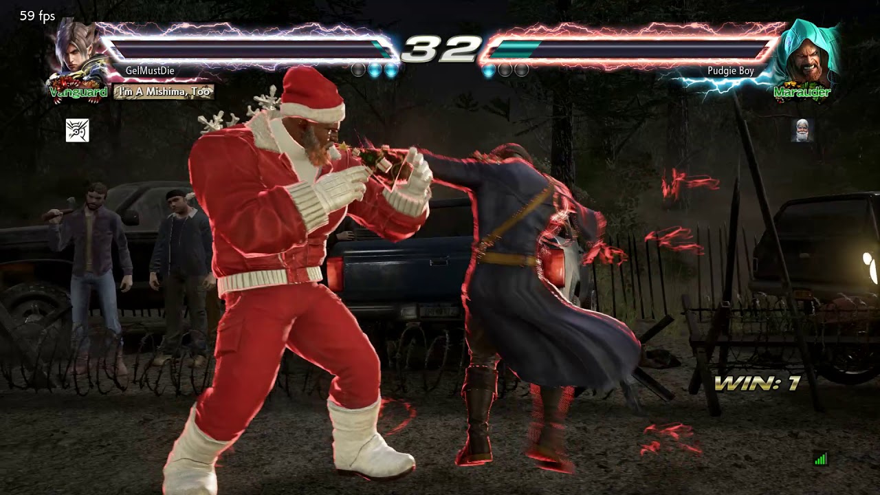Found Santa in Ranked game - Lars Tekken 7 - YouTube