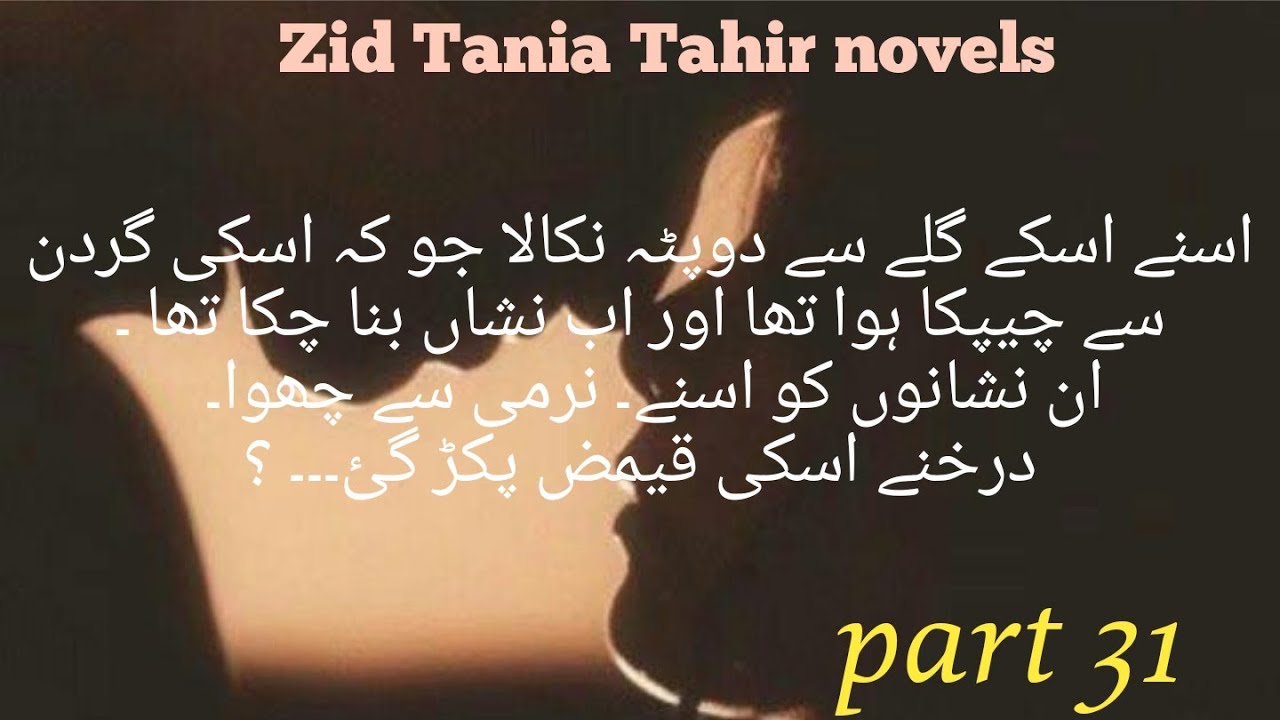 bakhtyar🔥darkhny (🥵💦meet up)Urdu romantic novel Zid part-31 |tania ...