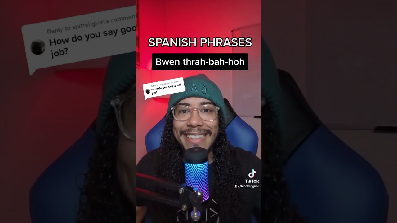 Good Job In Spanish Well Done In Spanish shorts YouTube Good Job In Spanish Well Done In Spanish shorts YouTube