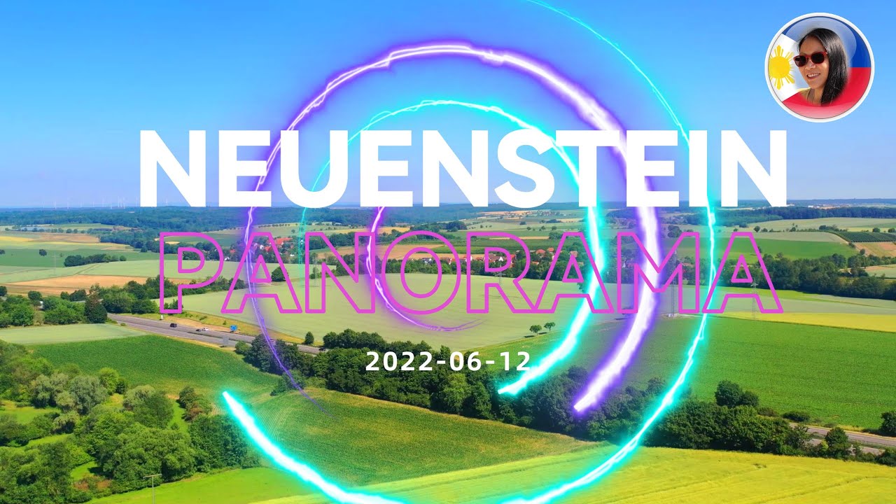 PANORAMA AROUND NEUENSTEIN HOHENLOHE GERMANY - YouTube