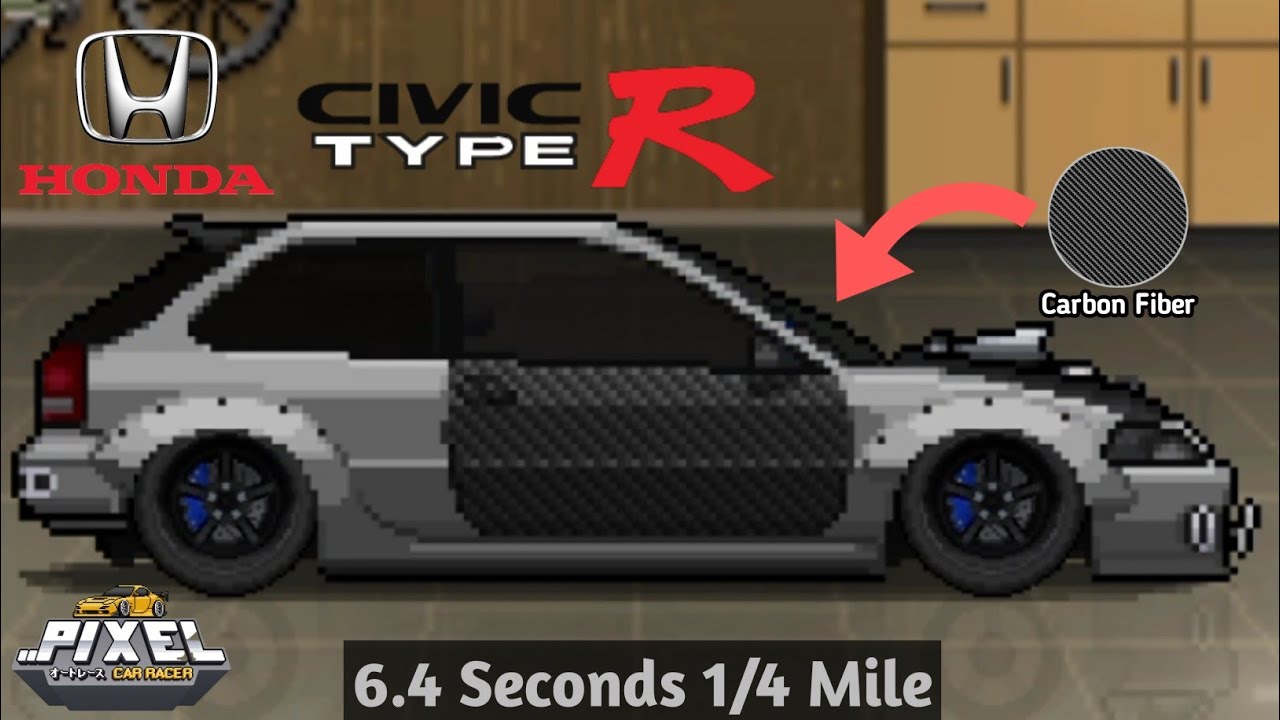 Honda Civic Type R EK9 Build + Drag Tune! | Pixel Car Racer - YouTube