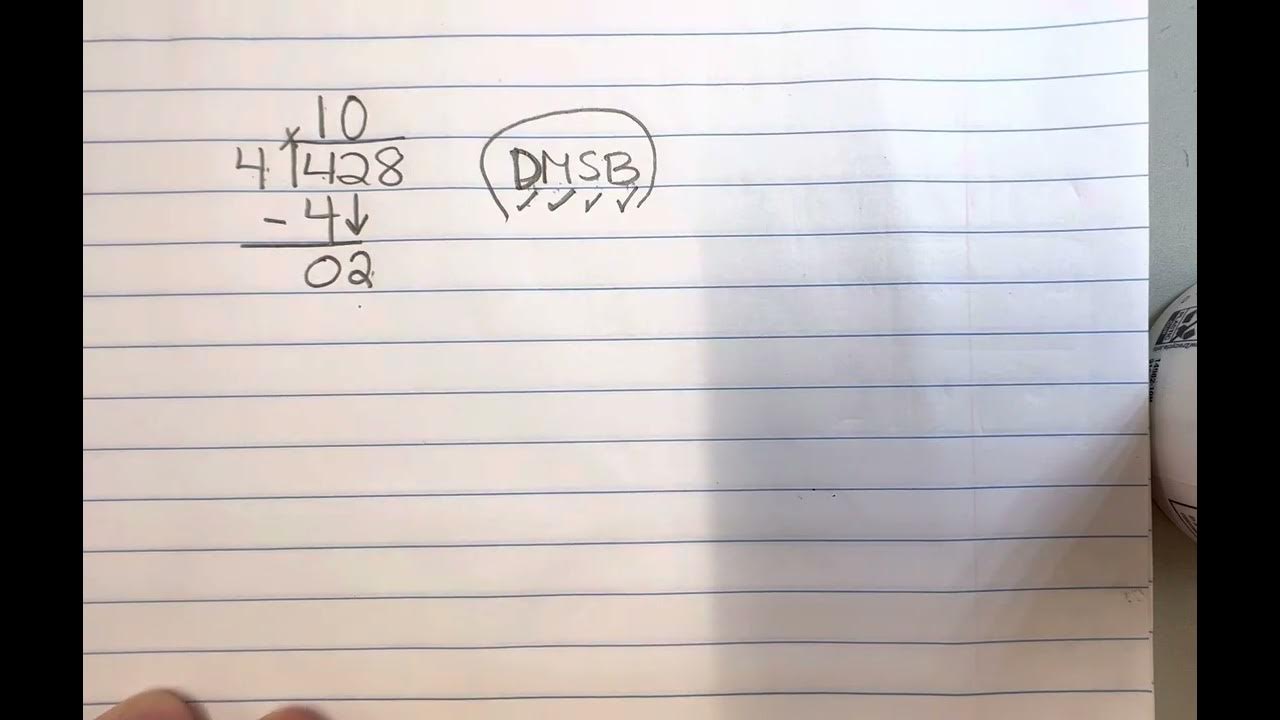 Long Division Using Standard Algorithm - YouTube
