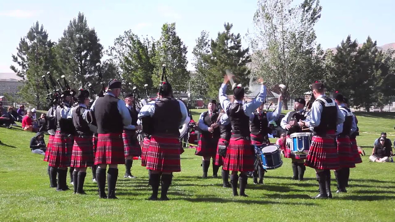 Wasatch & District Pipe Band Grade 4 Medley Utah Scottish Festival 2012 ...