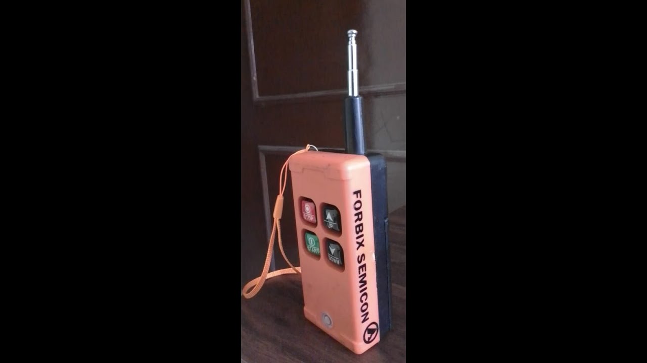 Industrial wireless remote control, FORBIX SEMICON, FBX625, IP65 ...