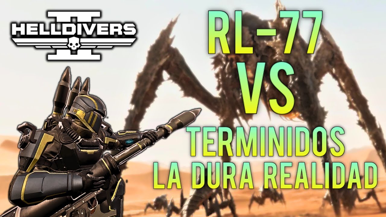 ¿Vale la pena el RL-77 Contra Termínidos? Hell Divers 2 - YouTube