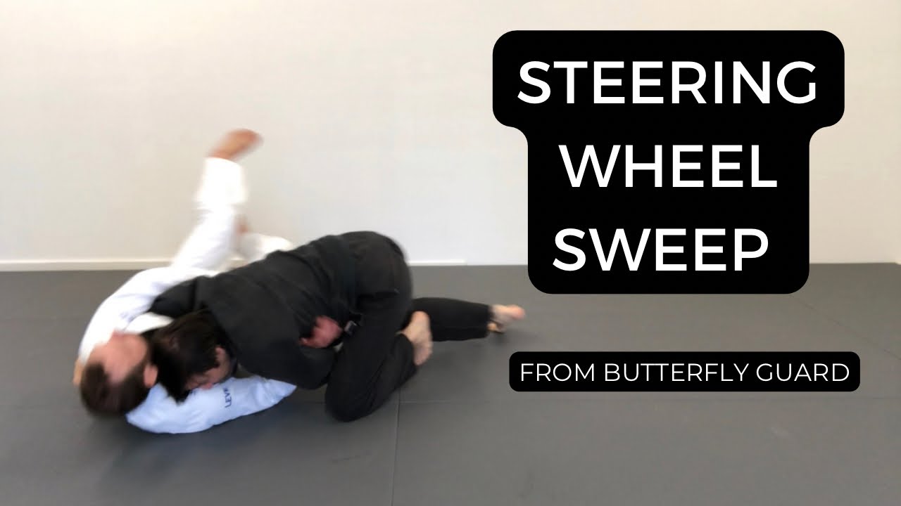 Steering Wheel Sweep From Butterfly (Seated) Guard - YouTube