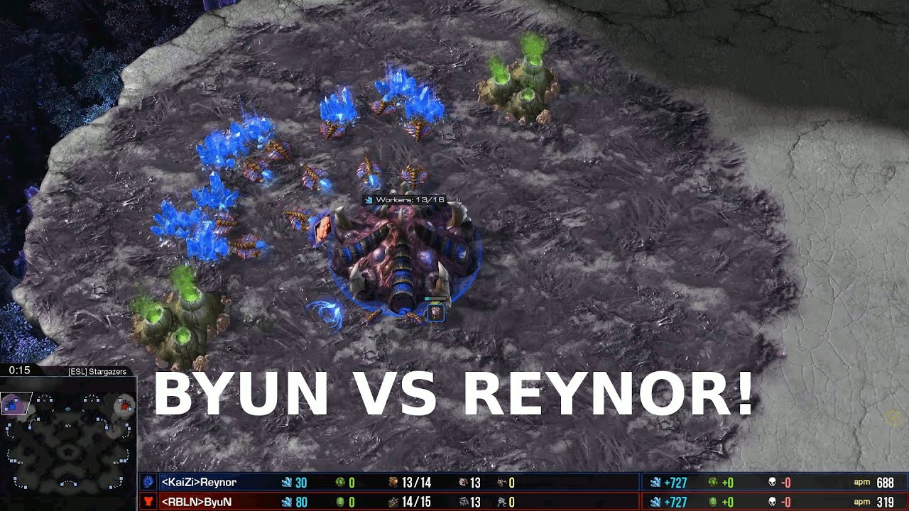 ByuN vs Reynor! - Starcraft 2 - TvZ - YouTube