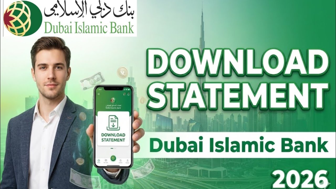 How to Download Dubai islamic bank statement 2026 |Dubai islamic bank ...