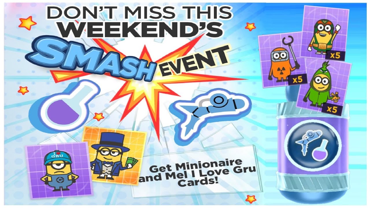 Minion Rush SMASH EVENT 2021 / SMASH PRIZE POD fullscreen gameplay ...