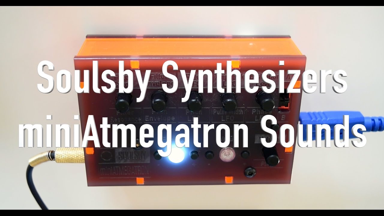 Soulsby Synthesizers miniAtmegatron Overview & Sound Demo I - YouTube