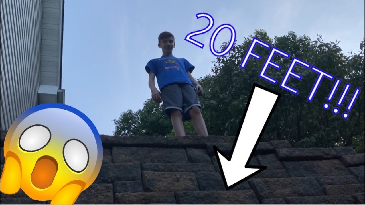 INSANE 20 FOOT HIGH WALL JUMP!!! - YouTube