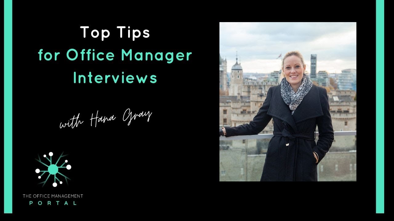 Top Tips for Office Manager Interviews - YouTube