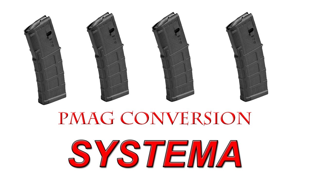 SYSTEMA PTW - REAL PMAG CONVERSION - YouTube