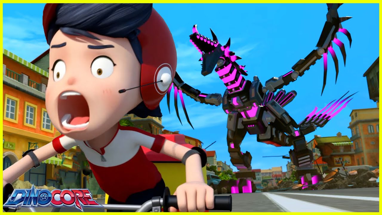 DinoCore Official Chase with Rex Super Heroes Gathering Kids Movies ...