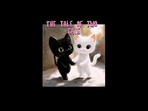 A tale of two cats! An animated story first kids - YouTube