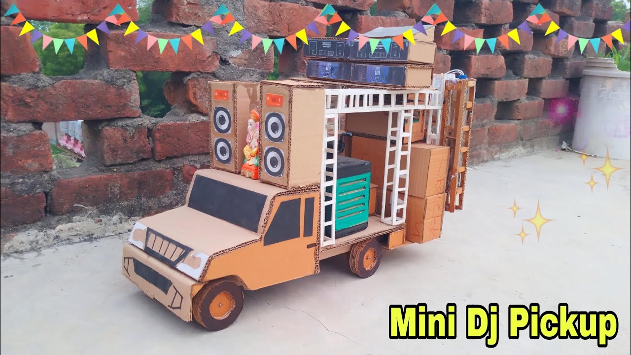 New Setup | Mini Dj Pickup And Lighting Dj | How To Make Mini Pickup At ...