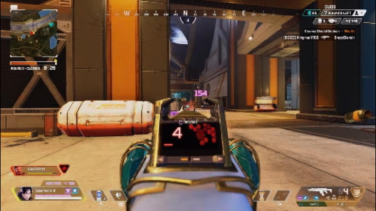 4k Damage Game With Console Movement Wraith Beams (Apex Legends) - YouTube