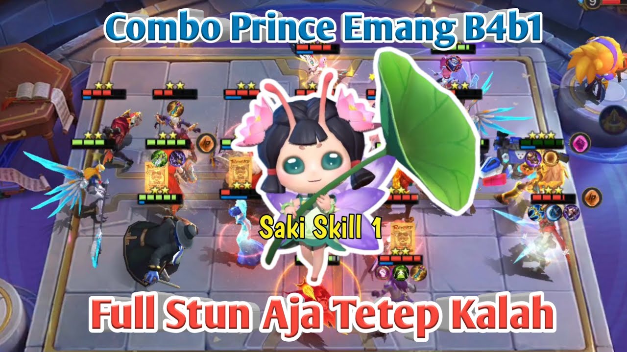 Combo Prince Emang B4b1 | Full Stun Aja Tetep Kalah | Magic Chess ...