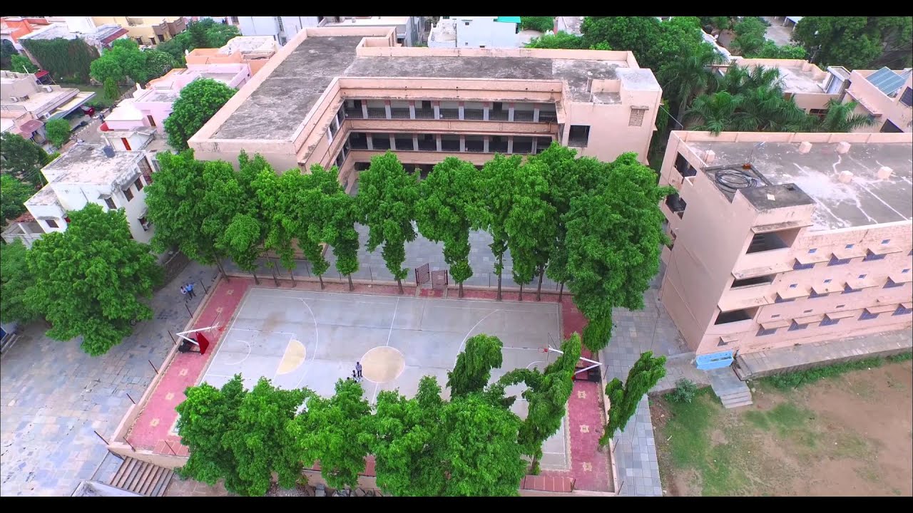 Alok Senior Secondary School, Fatehpura [Aerial View] [4K UHD] [DJI ...