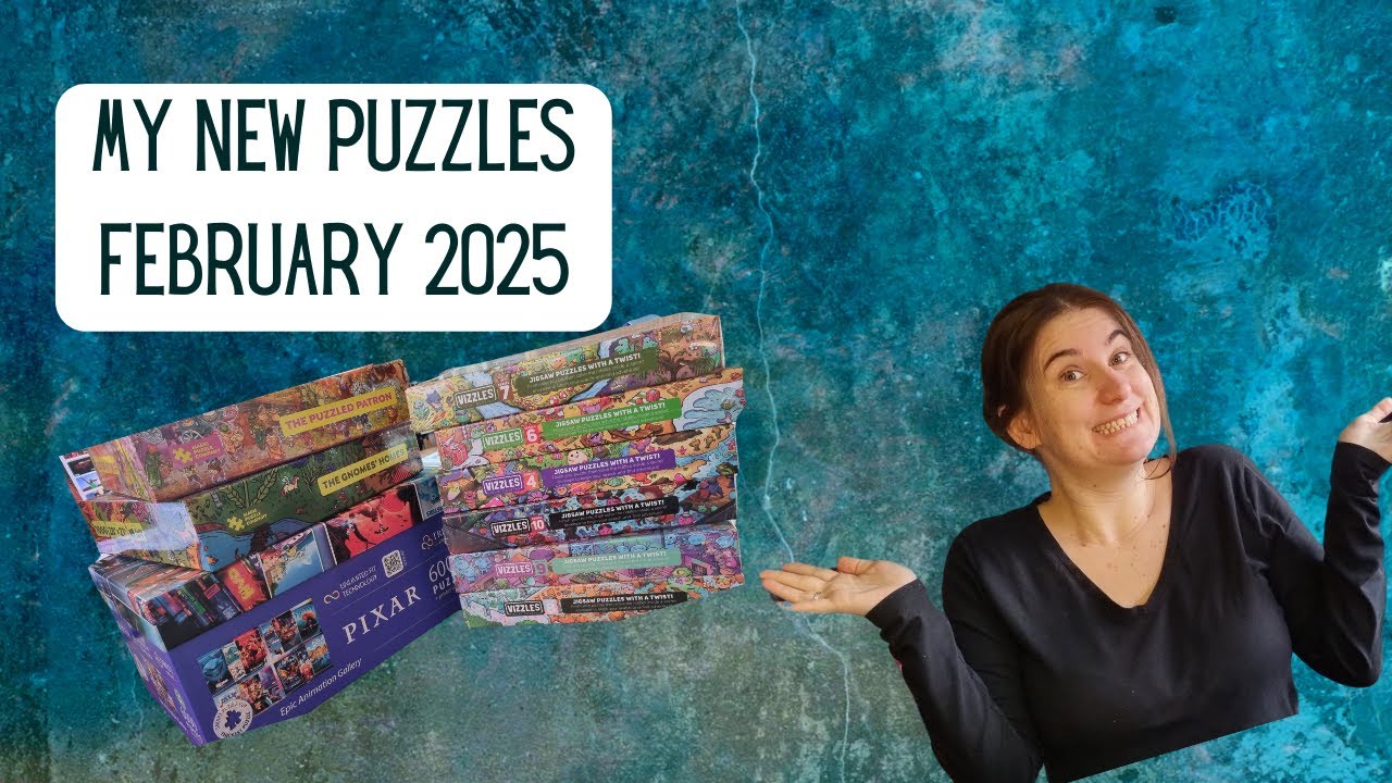 Puzzle Haul February 2025 | A Kickstarter Surprise Arrived! 🧩 - YouTube