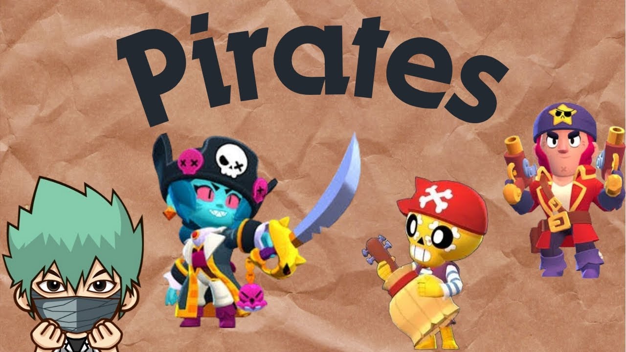 Je TEST Tout Les SKINS Pirates De Brawl stars - YouTube