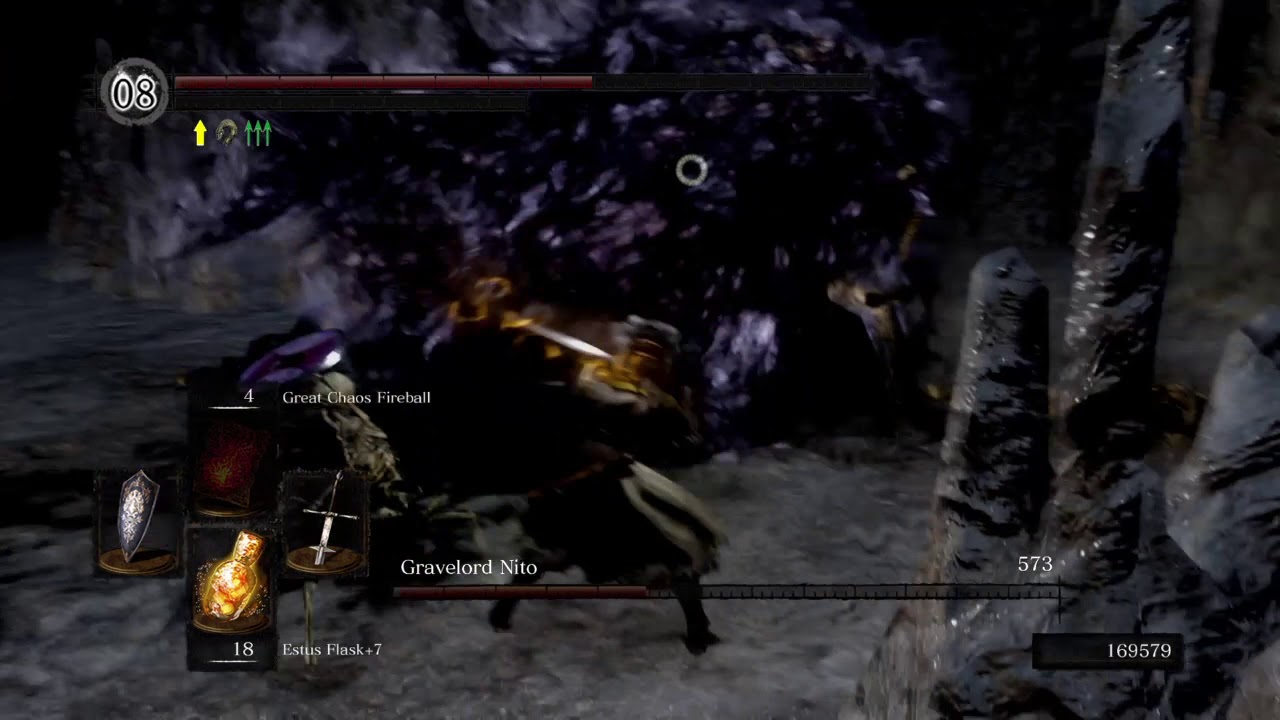 DARK SOULS™: REMASTERED Graveloard NITO Boss fight - YouTube