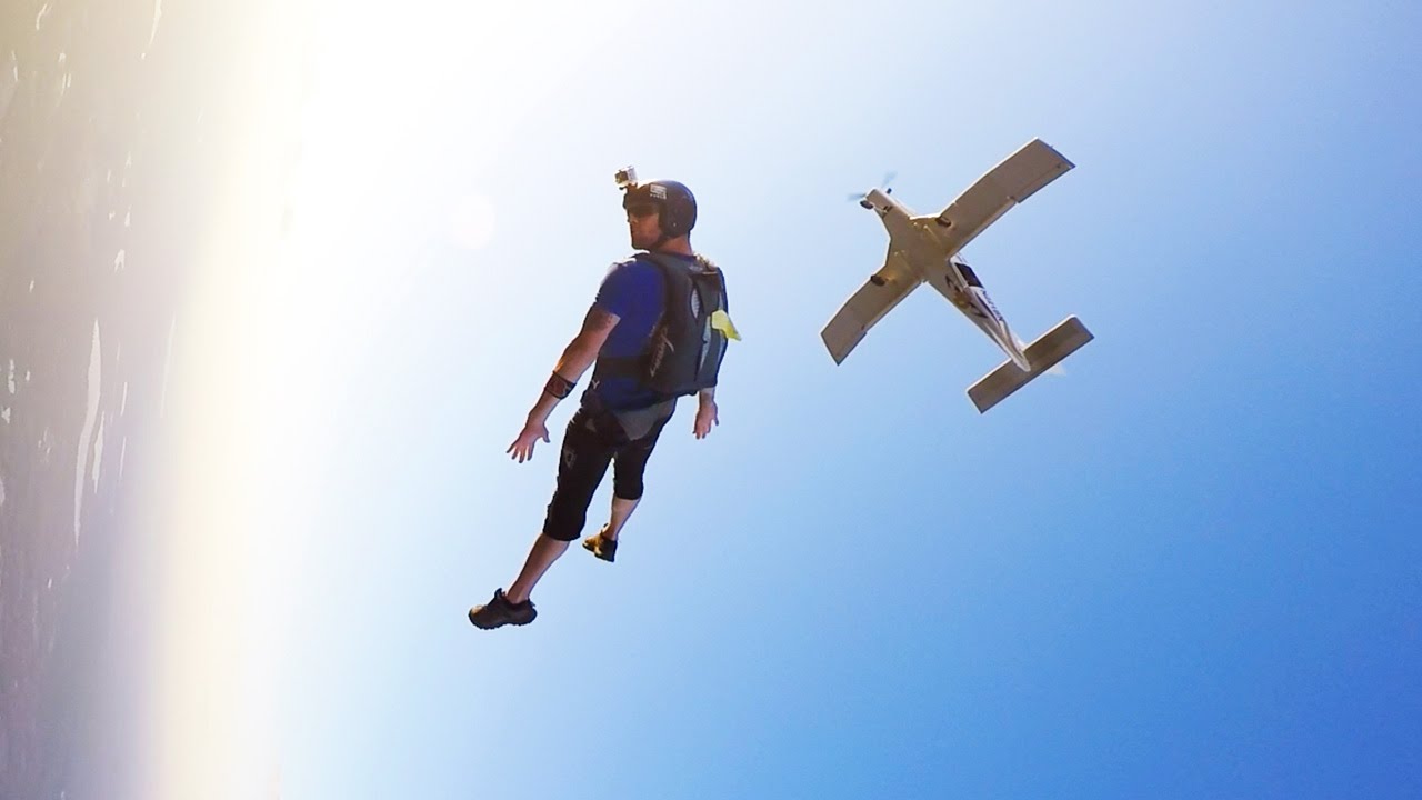 Swoop and Chug | Skydiving Beer Game - YouTube