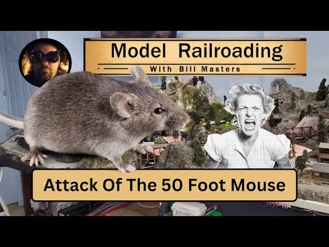 039. A Mouse Attacked My Model Railroad - YouTube