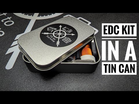 EDC Kit in a Tin Can - YouTube