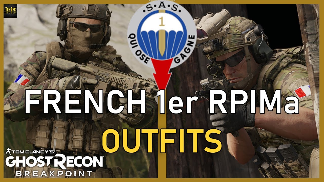 French SAS - 1st Marine Infantry Paratroopers Outfit Guide / Showcase ...