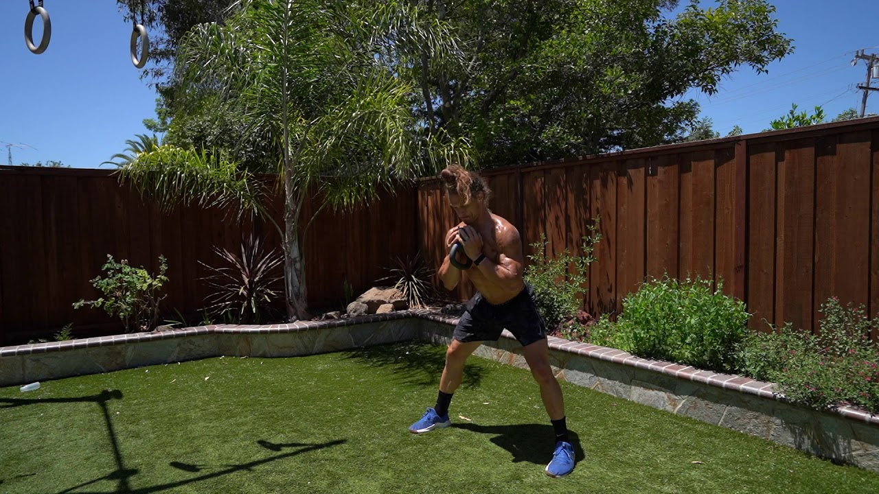 Wide Stance Goblet Good Morning - YouTube