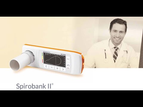 Espirómetro mir italia SPIROBANK advanced II son software Winspiro - YouTube
