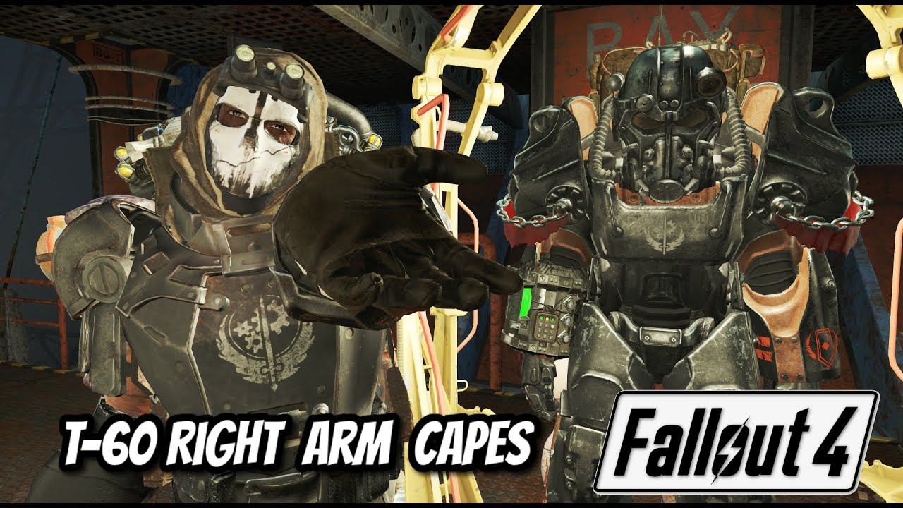 T-60 Shoulder Cape and LL Integration (Fallout 4) - YouTube