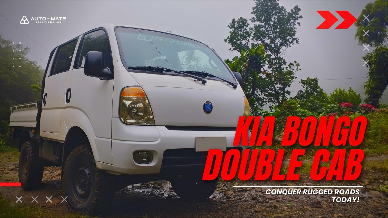 KIA BONGO DOUBLE CAB - YouTube