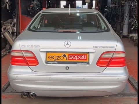 MERCEDES CLK230 2.3 KUMANDALI PERFORMANS EGZOZ SEPETİ KİTİ 🔥