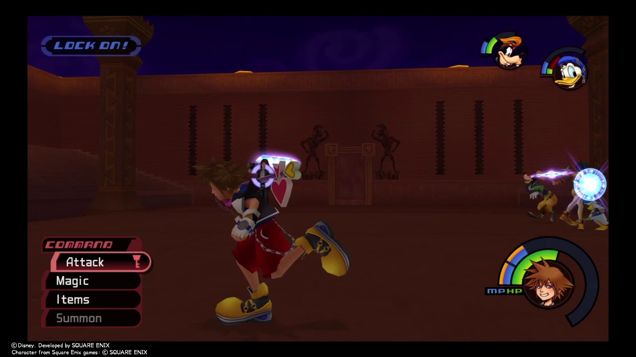 KH1FM (PS4) - PM Level 1 vs Leon and Yuffie - YouTube