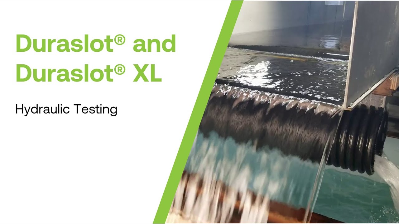 Duraslot and Duraslot XL | Hydraulic Testing at Utah State University ...